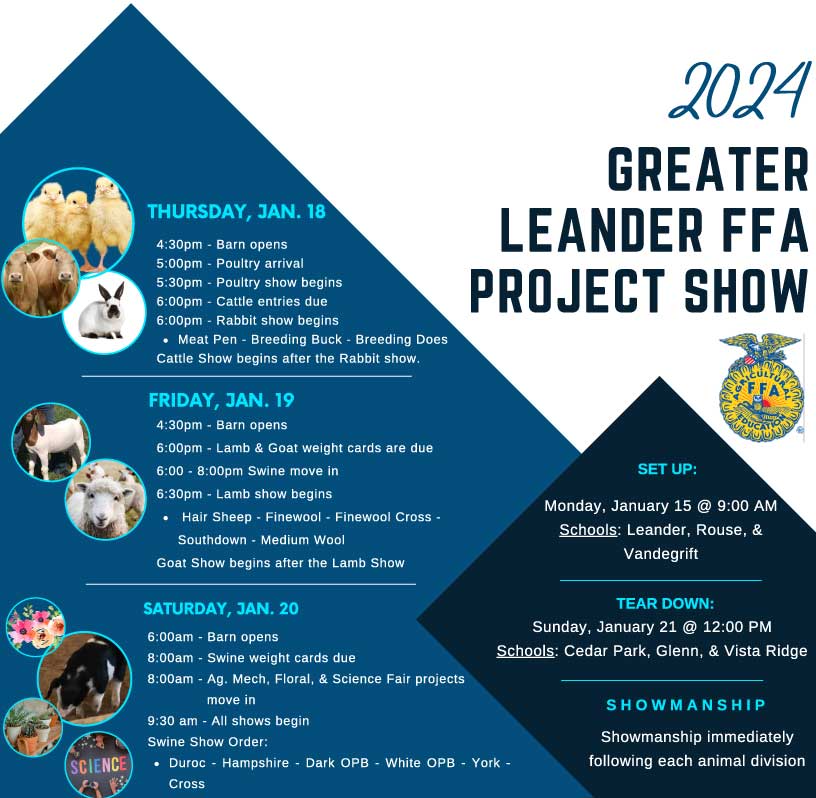 Show Information – Greater Leander FFA